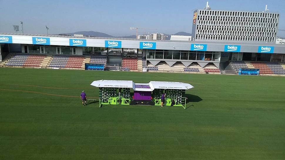 New industry-leading machine from SIS Pitches used for the first time ...
