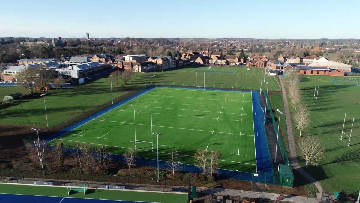 SIS Pitches installs 2 excellent facilities for Warwick and King's High ...