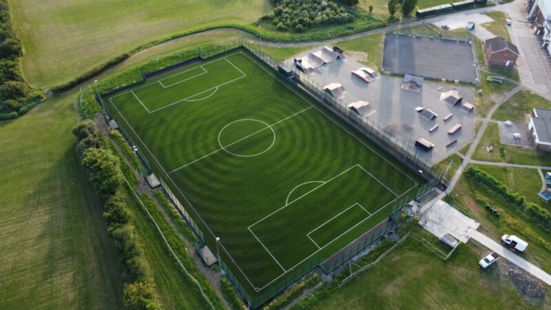 Football Pitch Construction | FIFA Approved | Grass, Hybrid ...